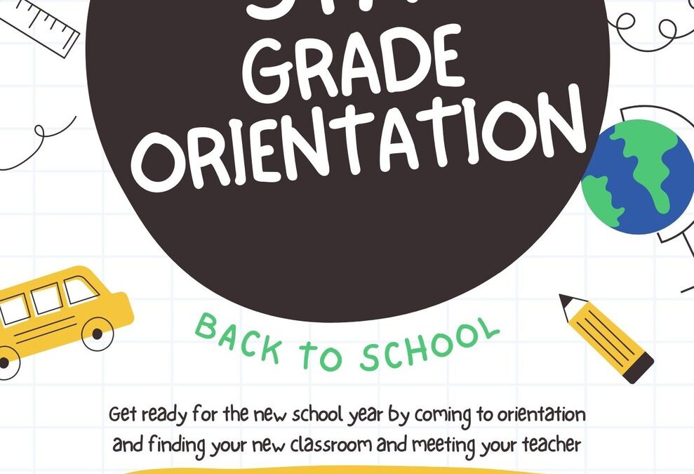 2023-24 5th Grade Orientation flyer - Ravenna City Schools - Ohio