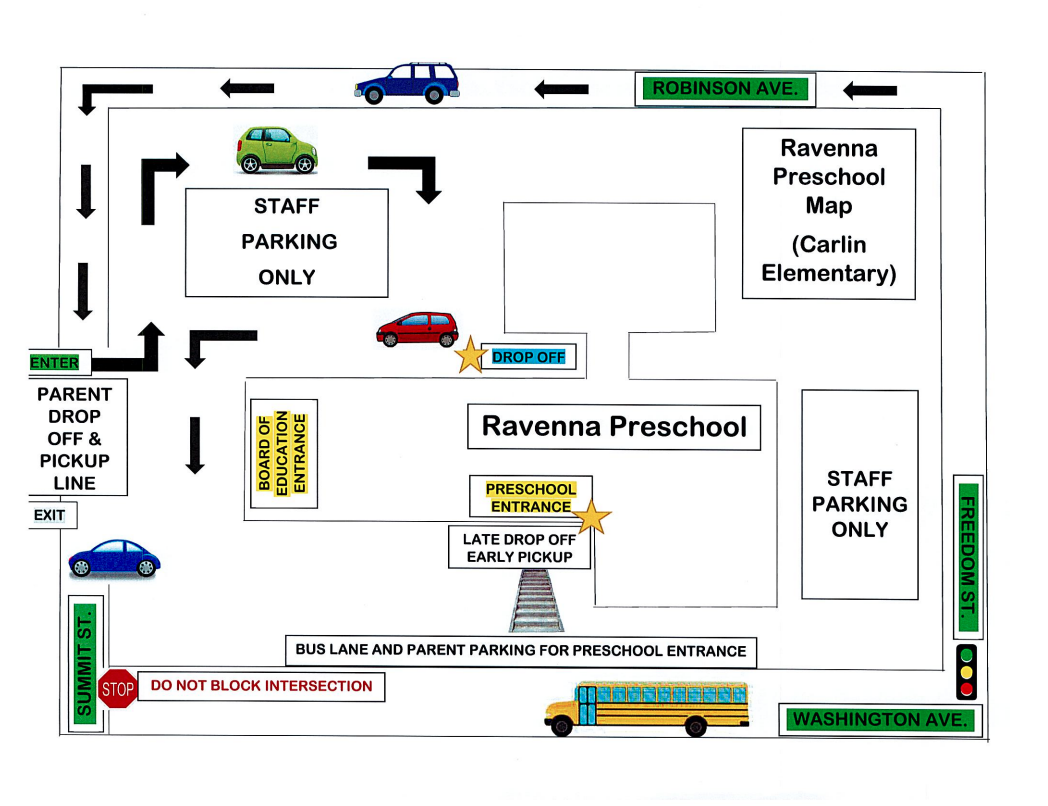 Preschool Map - Ravenna City Schools - Ohio